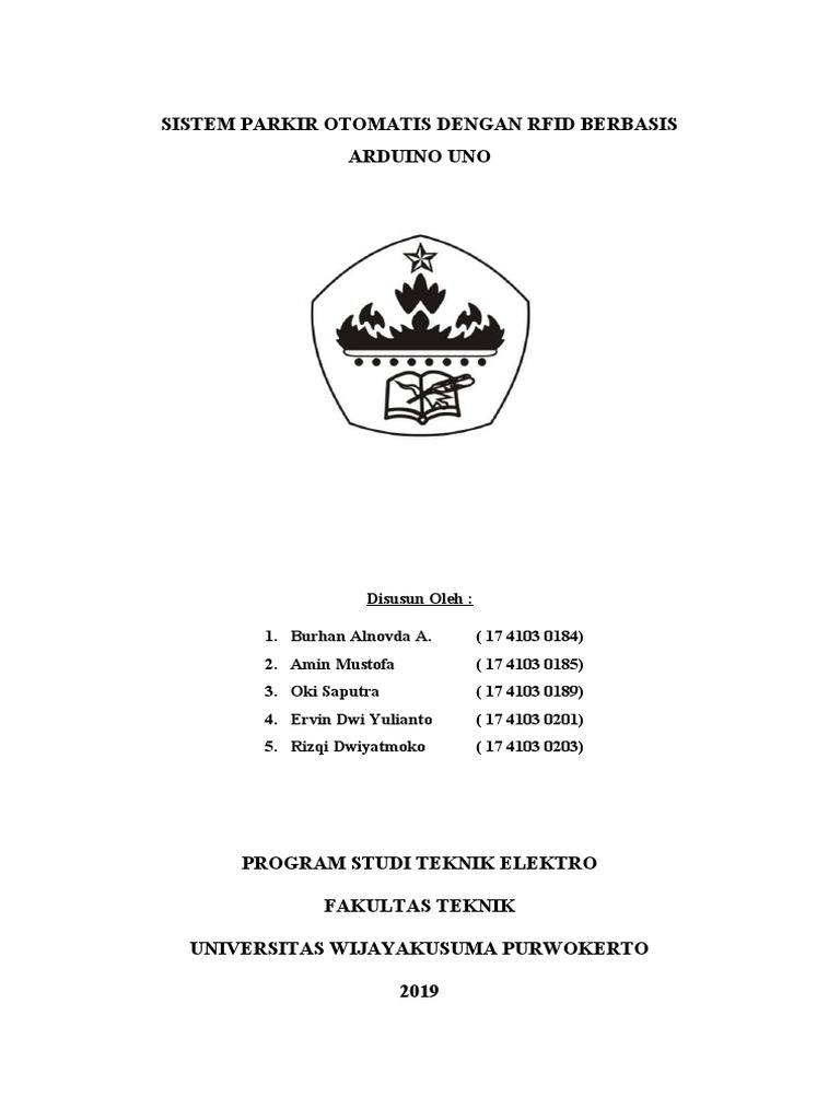 Sistem Parkir Dengan Rfid Berbasis Arduino Uno | PDF | Teknologi & Rekayasa