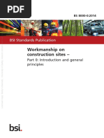 BS 8000-0:2014 Construction Workmanship Guide | PDF | Building ...