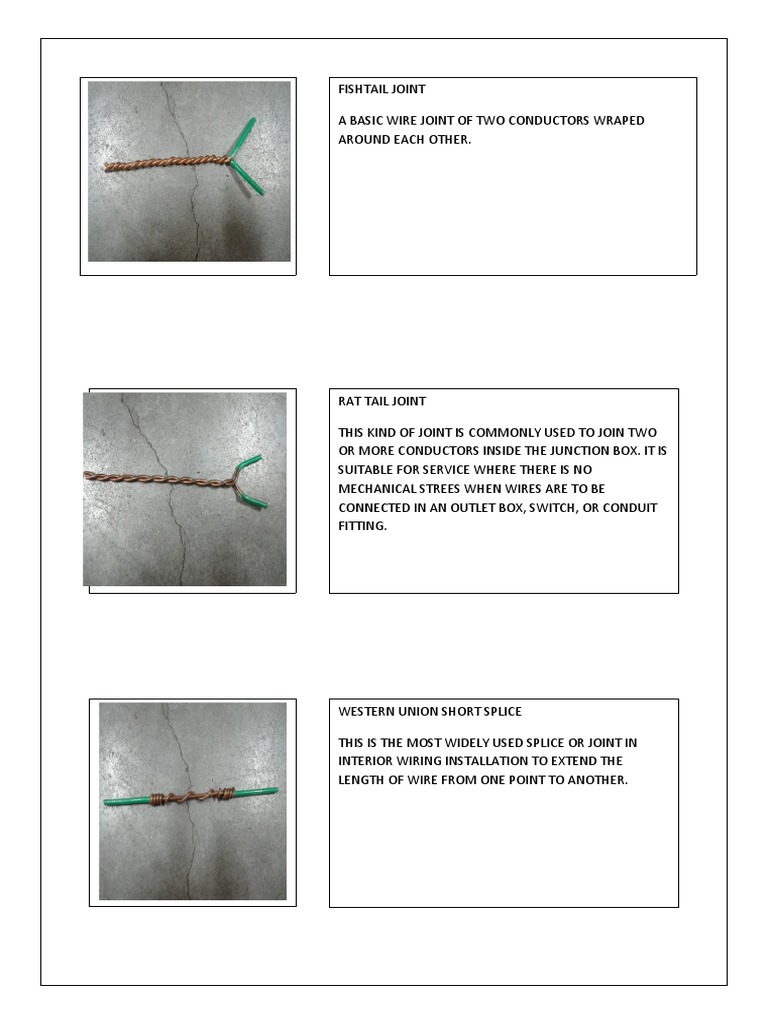 Wire Splice | PDF | Wire | Electrical Wiring