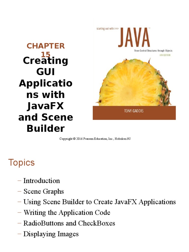Scene Builder | PDF | Graphical User Interfaces | Class (Computer Programming)