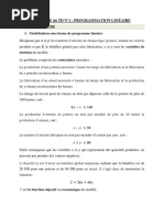 Cours 4 - Méthode de Simplexe | PDF | Optimisation linéaire ...