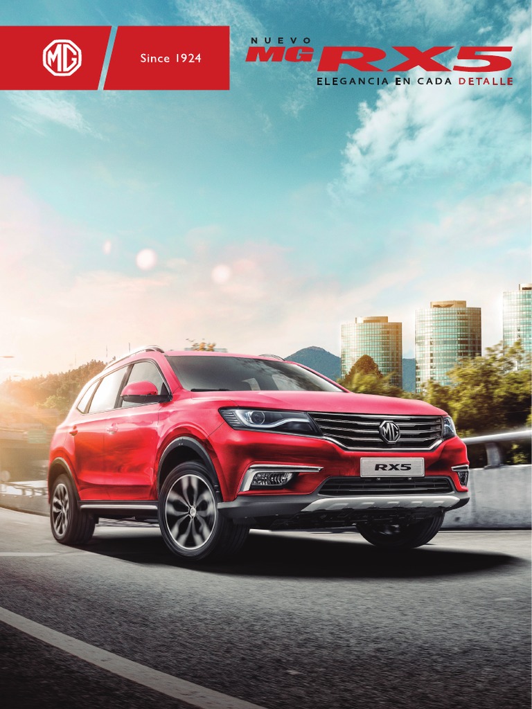 Ficha Tecnica MG RX5 PDF | PDF | Sedanes | Vehículo de motor
