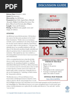 13th Documentary Discussion Guide | PDF | Incarceration In The United ...