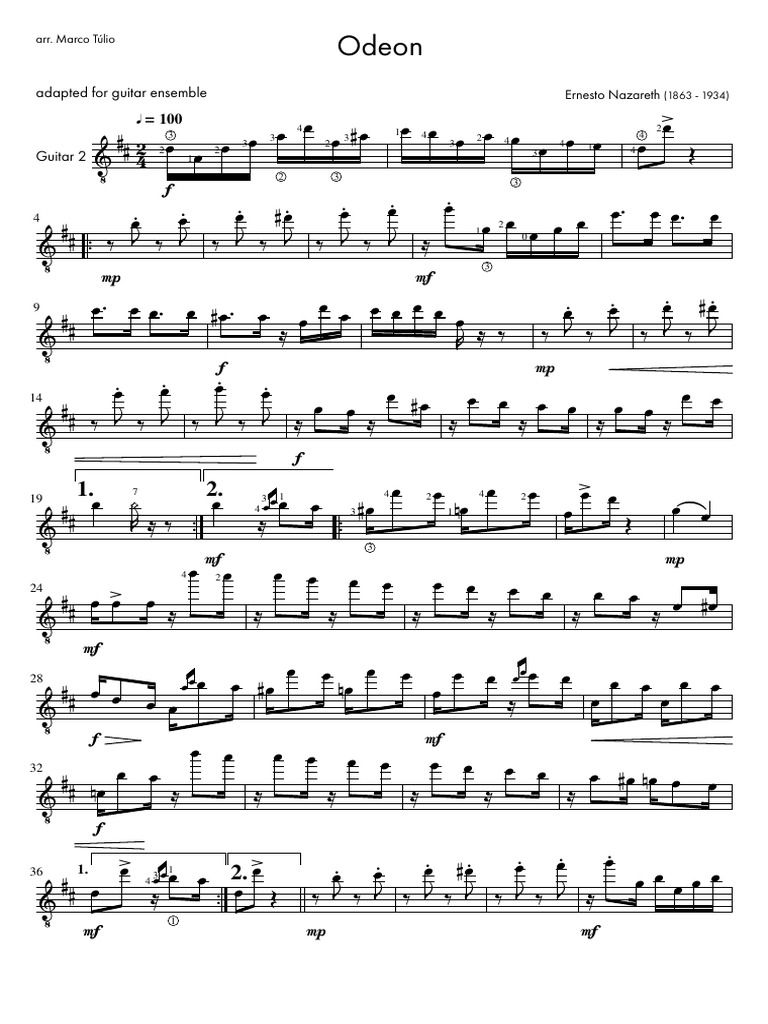 Odeon-Guitar 2 PDF | PDF