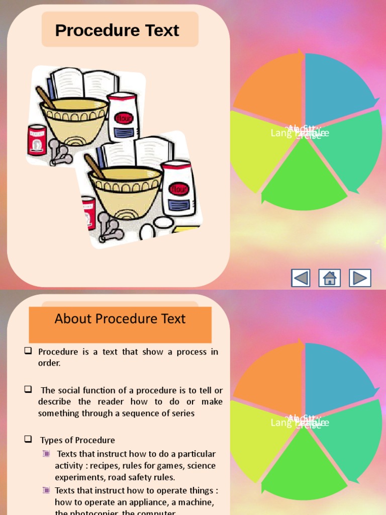 Procedure Text | PDF | Ice Cream | Cuisine