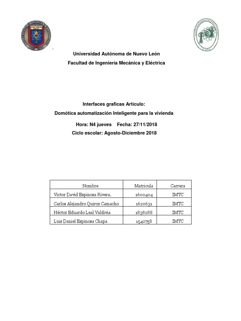 Articulo Proyecto Final | PDF | Microcontrolador | Arduino