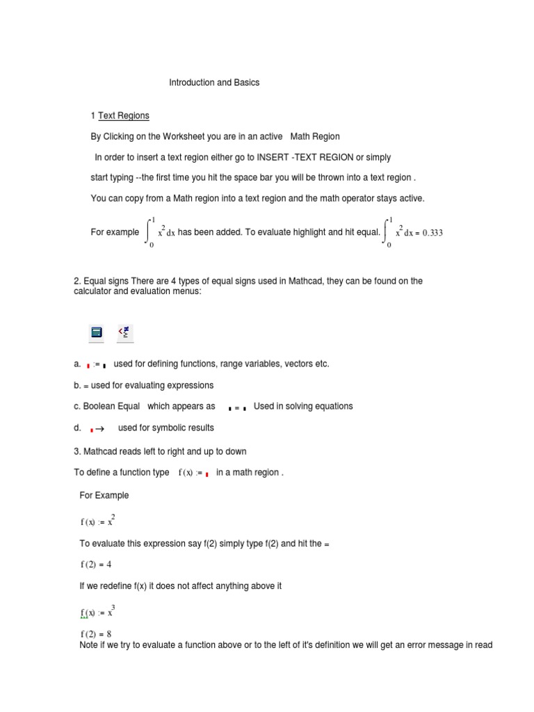 Using Mathcad To Plot Graph1 PDF | PDF | Derivative | Function ...