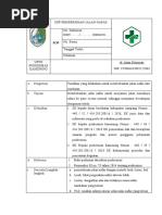 Sop Pemantauan Saturasi Oksigen (Sao2) | PDF | Griya & Taman | Sains ...