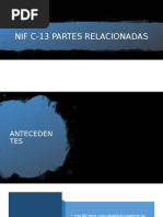 Nif C13 | PDF | Estado financiero | Contabilidad