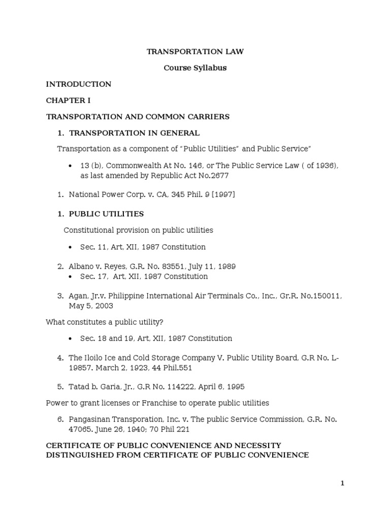 Assignment | PDF | Common Carrier | Common Law