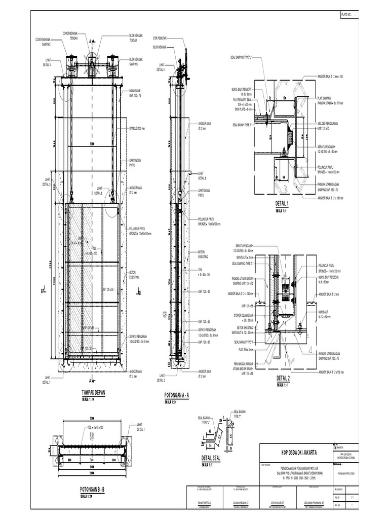 Rencana Perbaikan Pintu Air Citarum | PDF