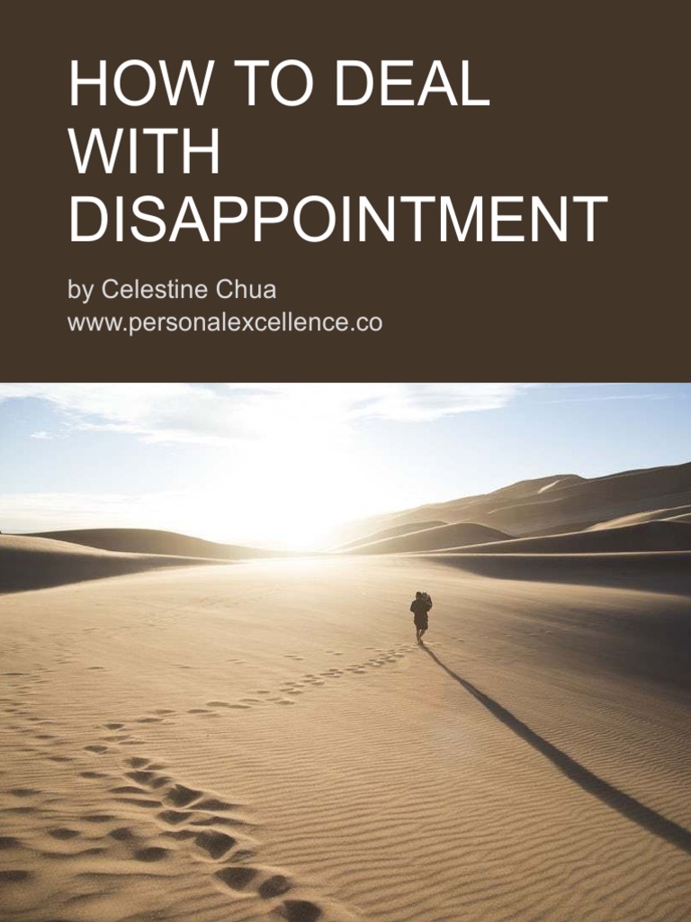 How To Deal With Disappointment Personal Excellence Ebook PDF ...