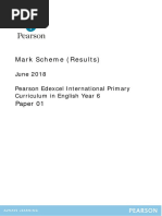 Science Iprimary Edexcel Past Paper June 2021 | PDF | Breathing | Oxygen