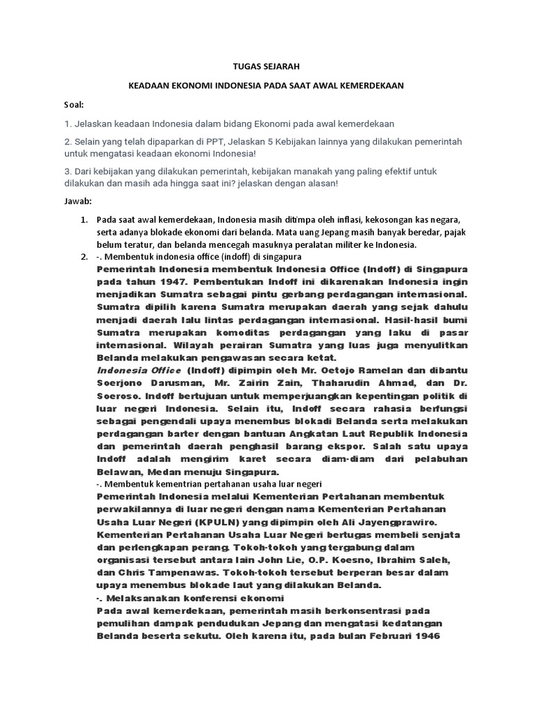 M Daffa A Tugas Sejarah | PDF