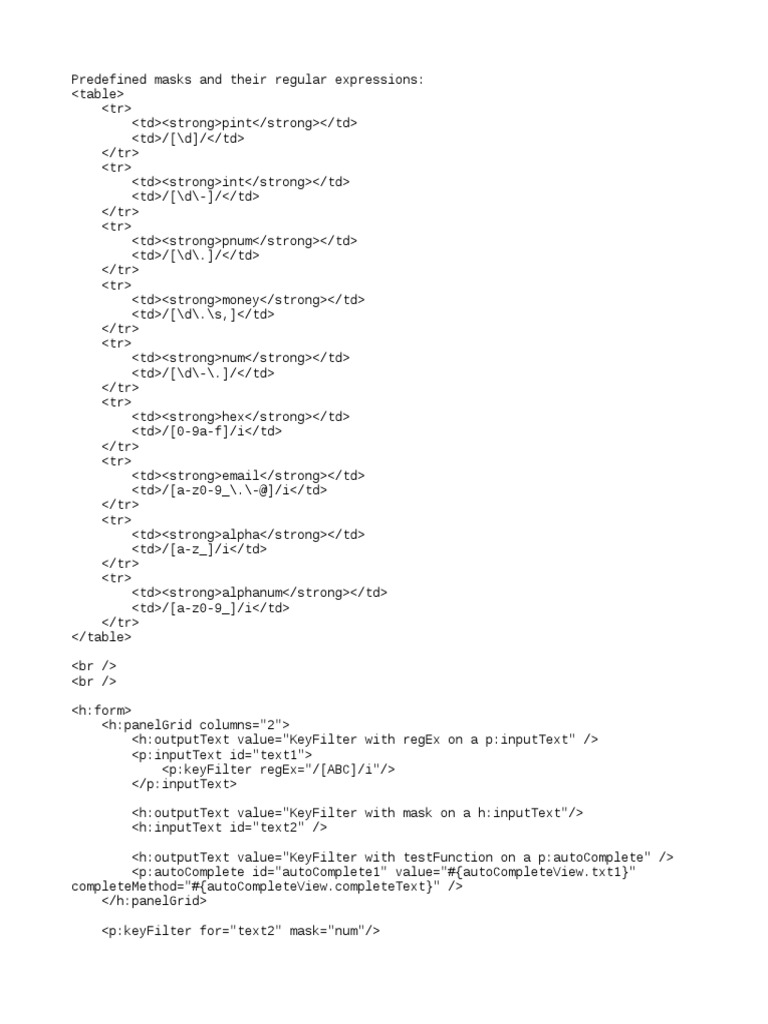 Regex Pdf Regular Expression Notation
