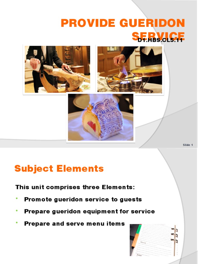 Provide Gueridon Service Refined | PDF | Hors D'oeuvre | Salad