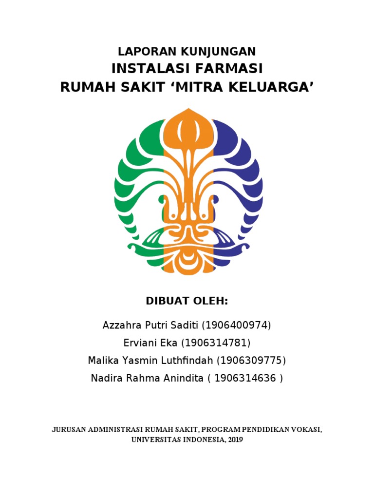 Cover LAPORAN KUNJUNGAN | PDF