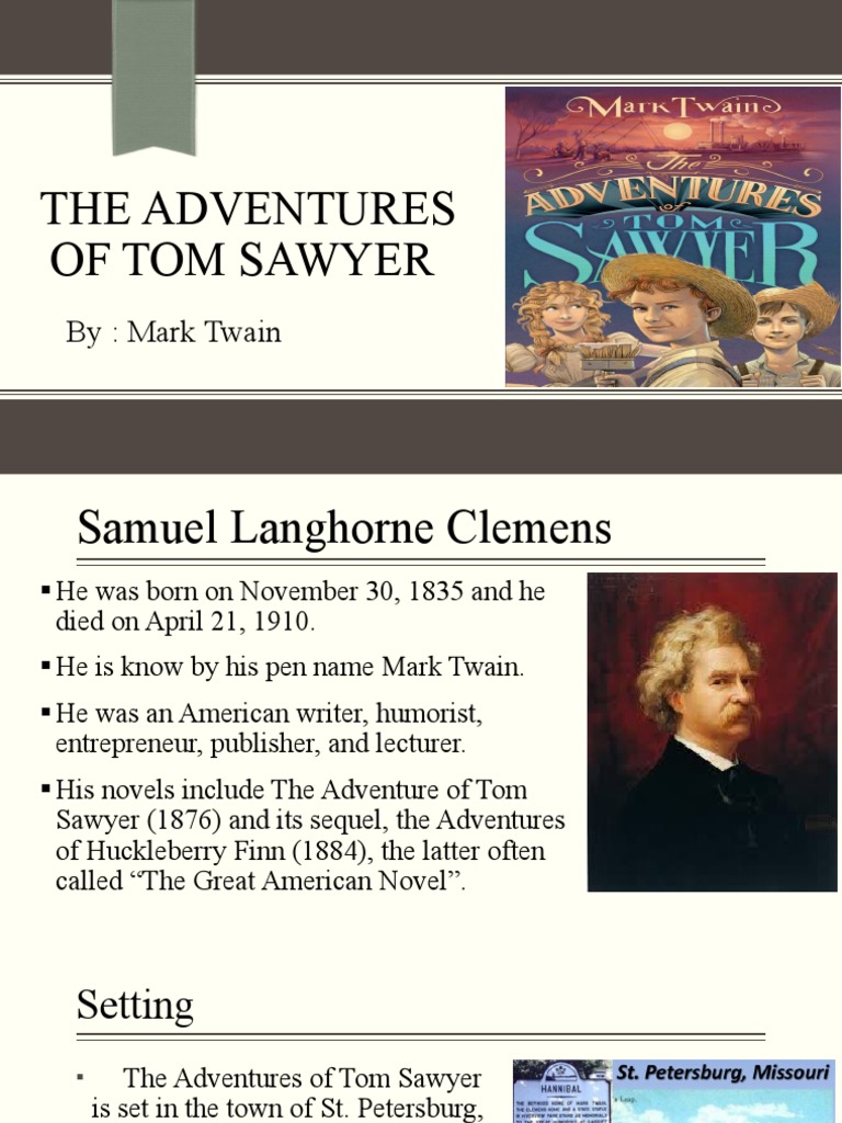 The Adventures of Tom Sawyer | PDF | The Adventures Of Tom Sawyer ...