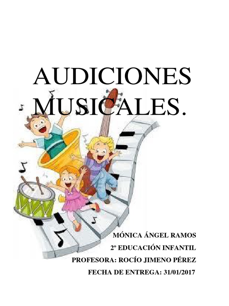 AUDICIONES MUSICALES Original4 PDF | PDF | Reggae | Johann Sebastian Bach