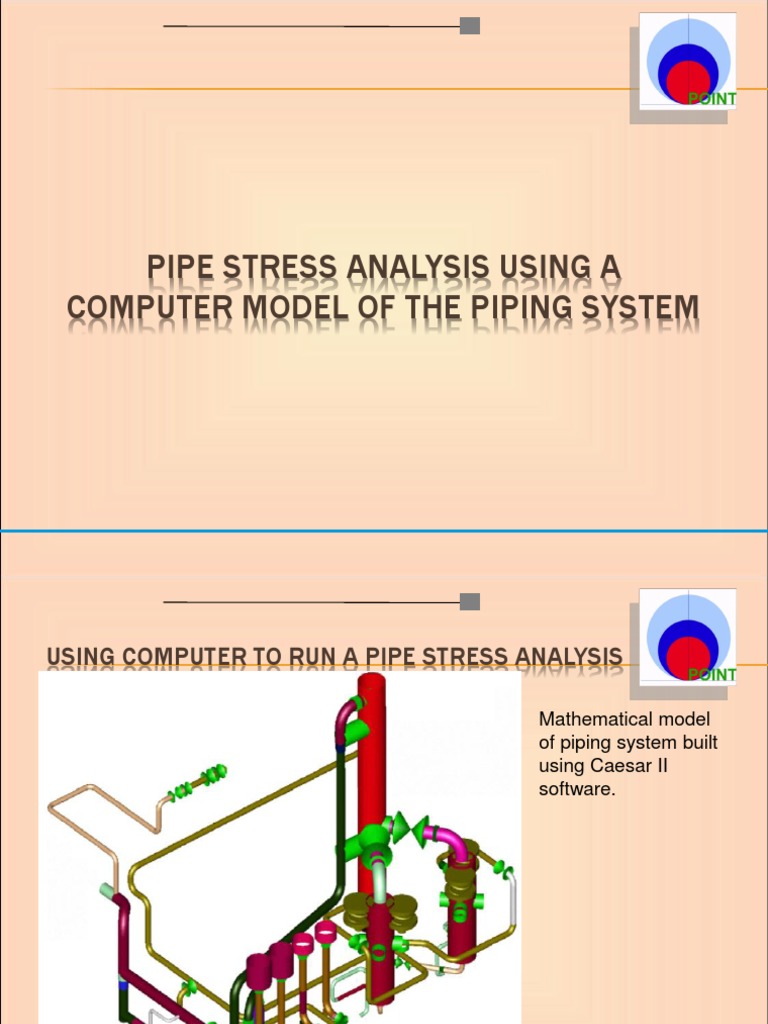 Piping Stress Analysis - Piping Modeling Caesar Ii PDF | PDF | Bending | Stress–Strain Analysis