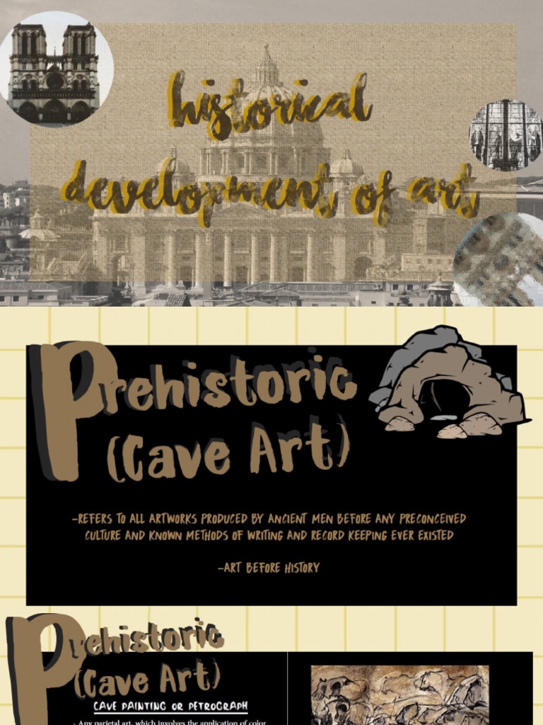 Historical Development of Art (First Half) | PDF