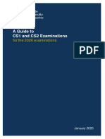CS1 and CS2 Guide PDF | PDF | Actuary | Test (Assessment)