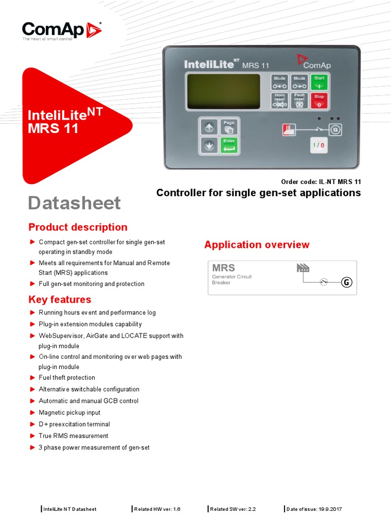 MRS11 Datasheet | PDF | Power Supply | General Packet Radio Service