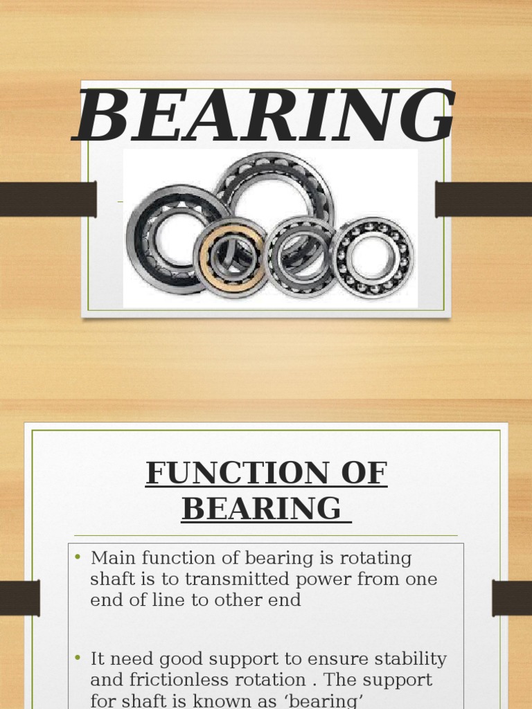 Bearing Selection Guide | PDF | Home & Garden