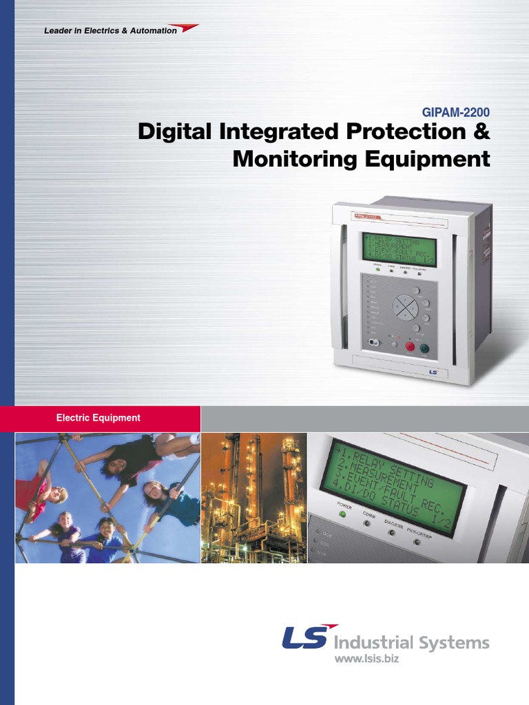 Gipam-2200 e 0528 | PDF | Relay | Electric Motor