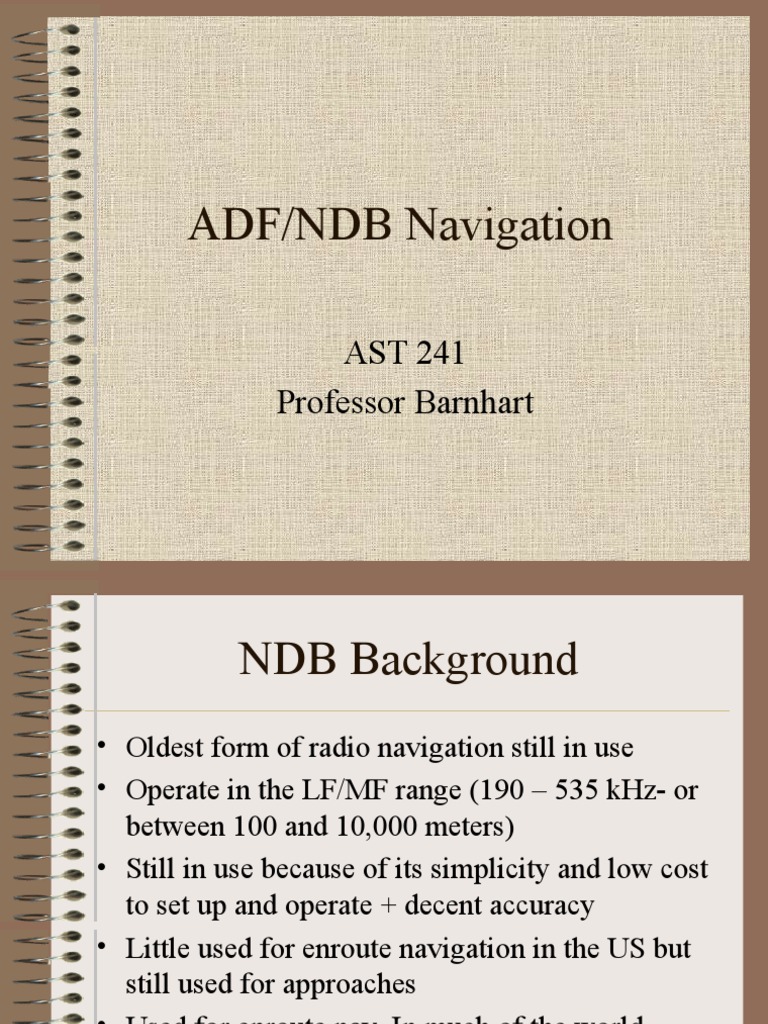 ADF | PDF | Wireless | Navigation