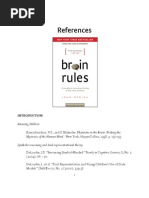 Brain Rules Study Guide | PDF | Brain | Attention