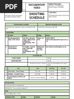 Script Breakdown Sheet Template | PDF | Screenplay | Entertainment