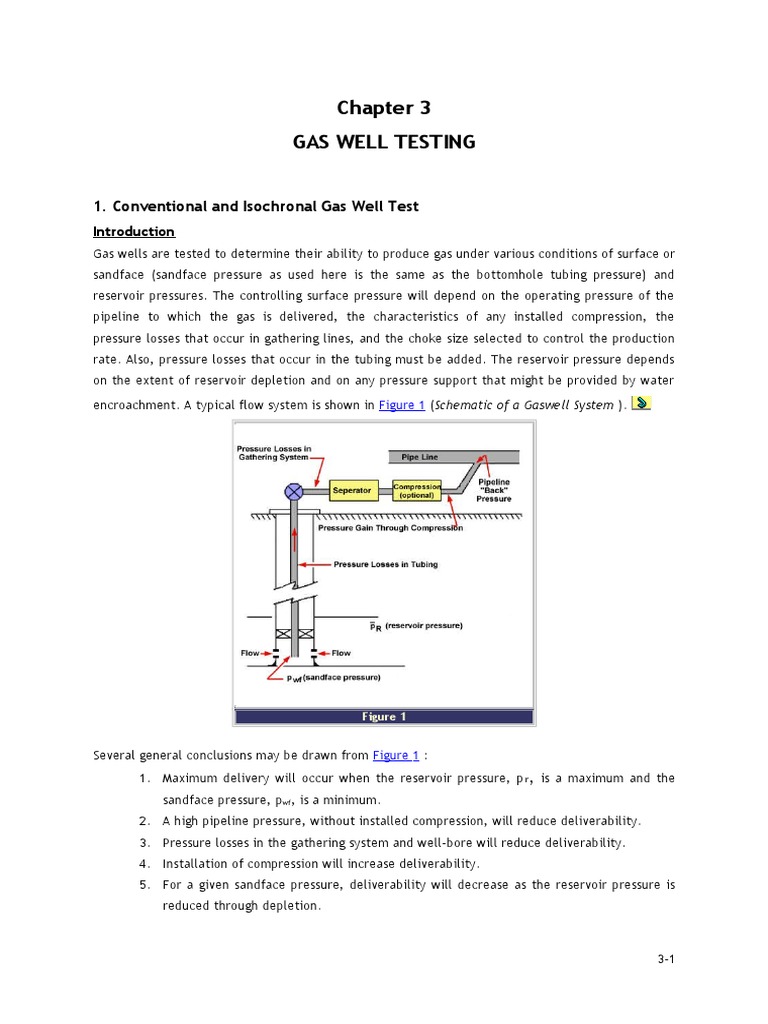 Chapter 3 Gas Well Testing | PDF | Fluid Dynamics | Petroleum Reservoir