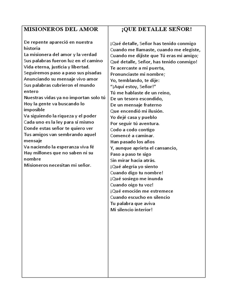 Misioneros Del Amor Pdf