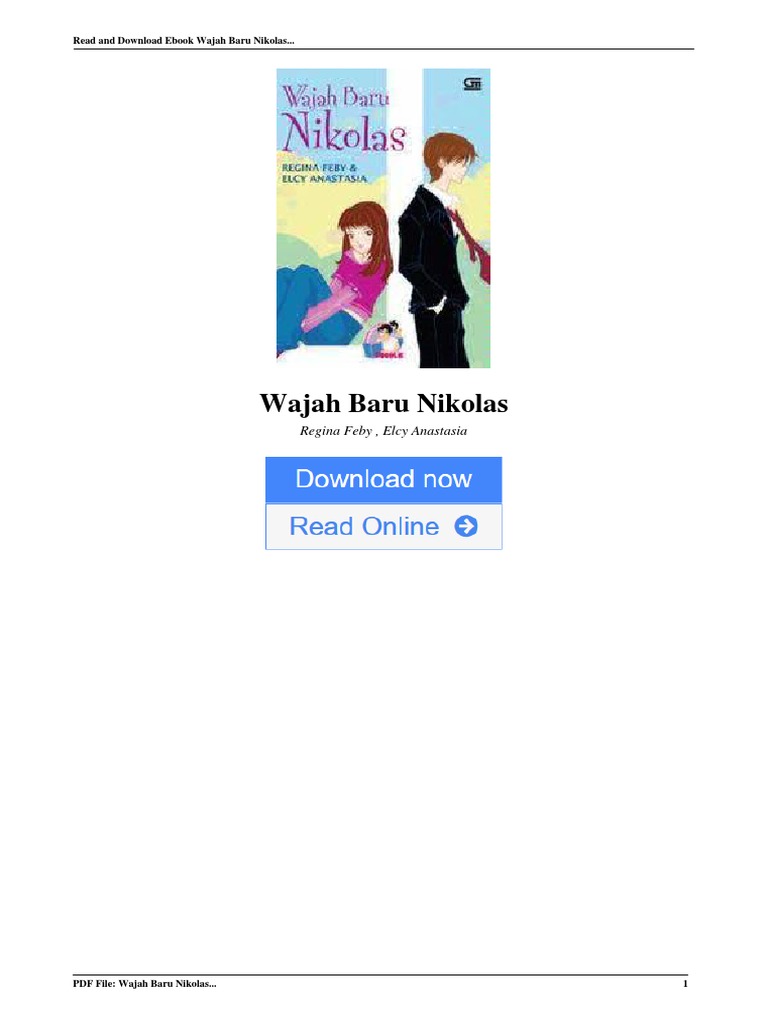 Wajah Baru Nikolas PDF | PDF | Fiksi Misteri, Thriller, & Kejahatan | Puisi