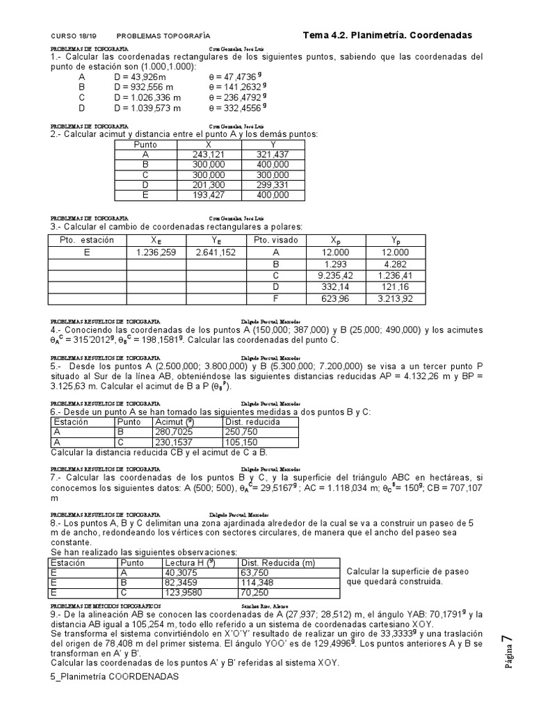 20 PDF | PDF | Topografía | Análisis matemático