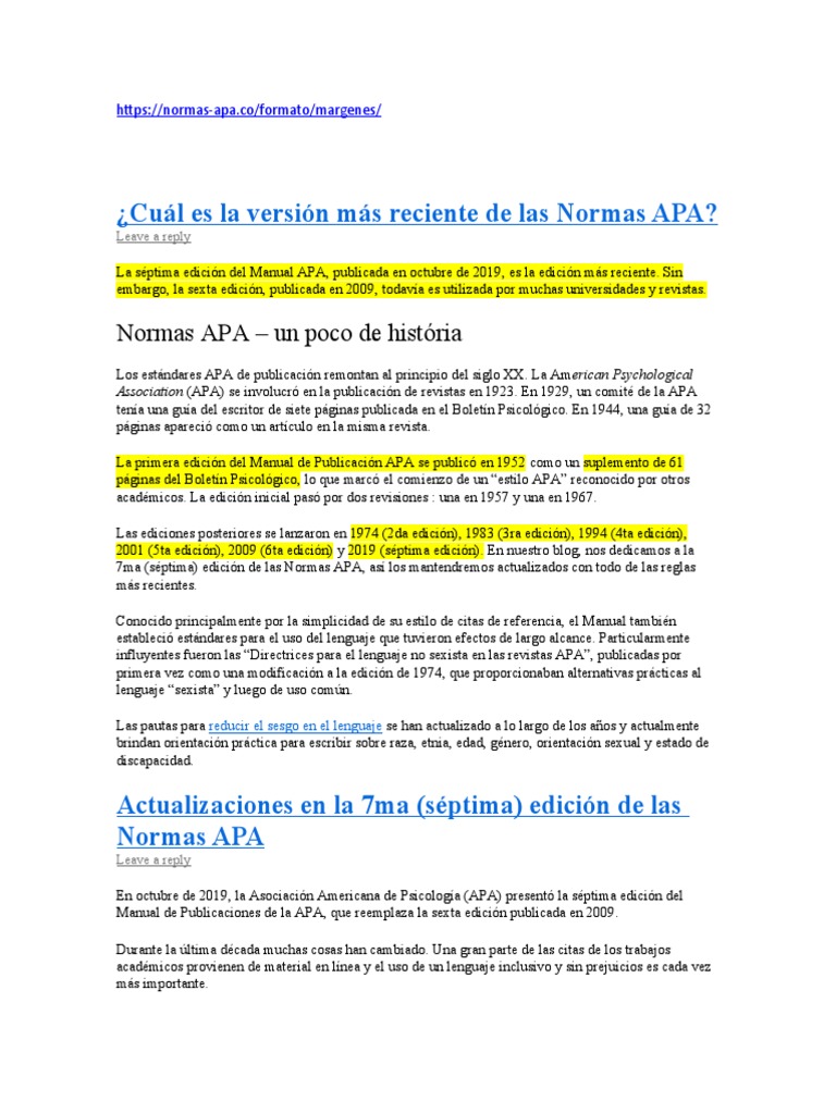 Manual APA séptima edición | Estilo apa | Comillas