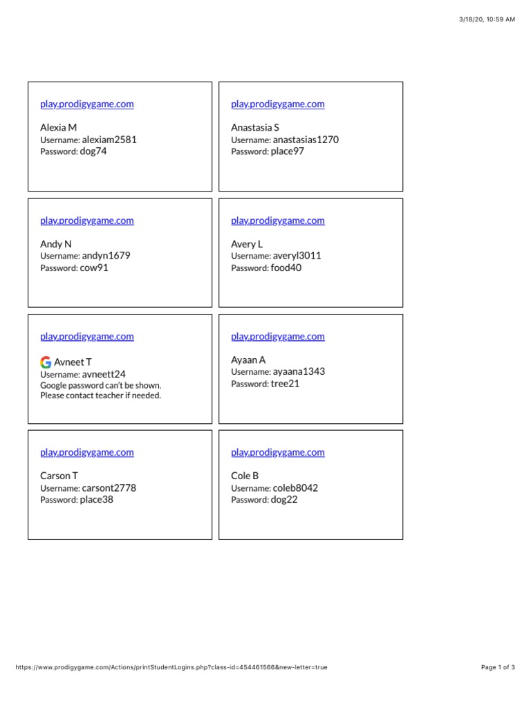 Login For Prodigy | PDF | Security Technology | Applications Of ...