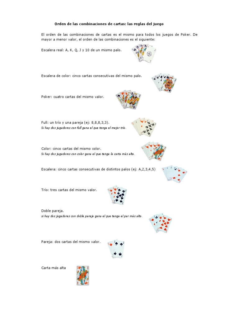 Poker - Orden Valor | PDF