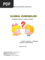 Proiect Tematic Primavara Anotimpul Armoniei | PDF