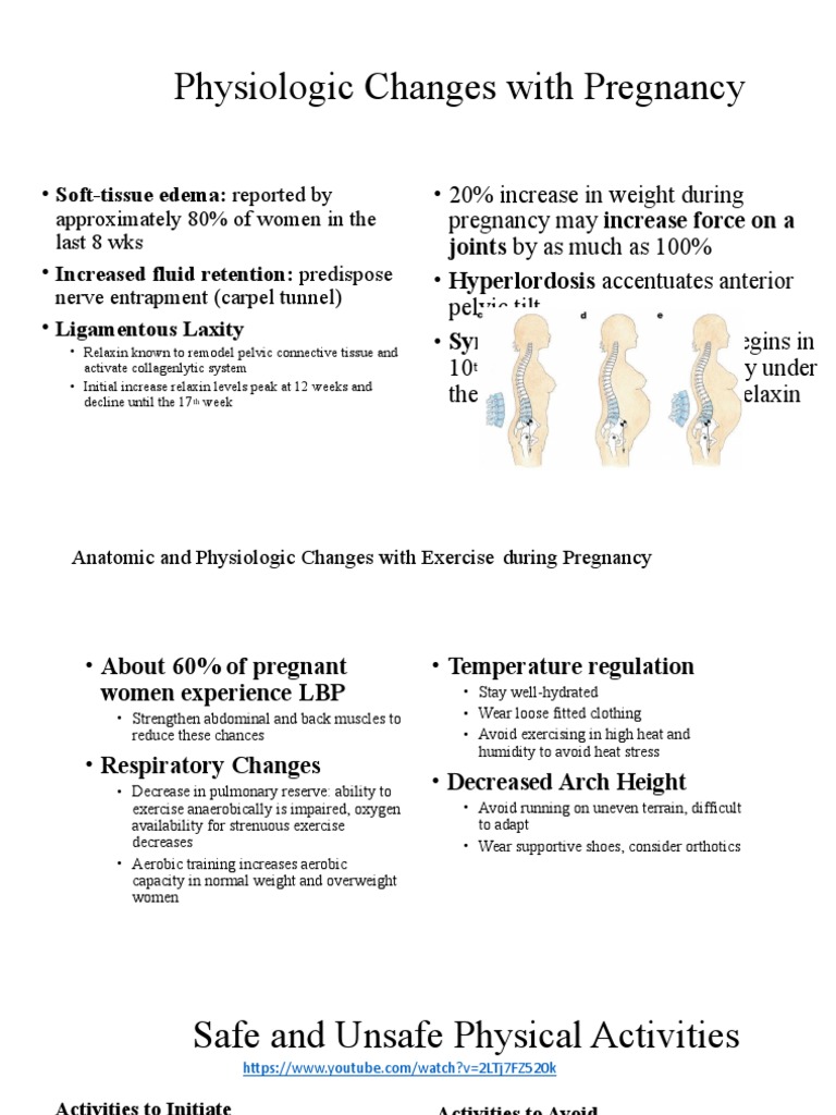 Exercises During Pregnancy | PDF | Pregnancy | Preterm Birth