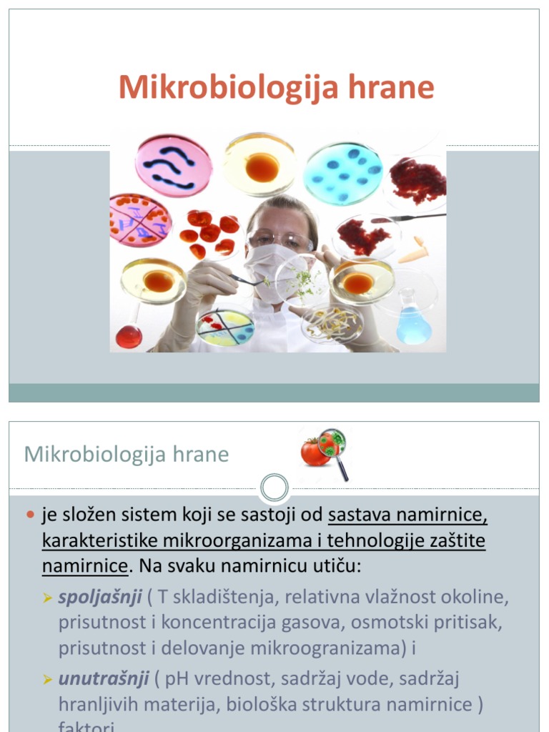 Mikrobiologija Hrane | PDF