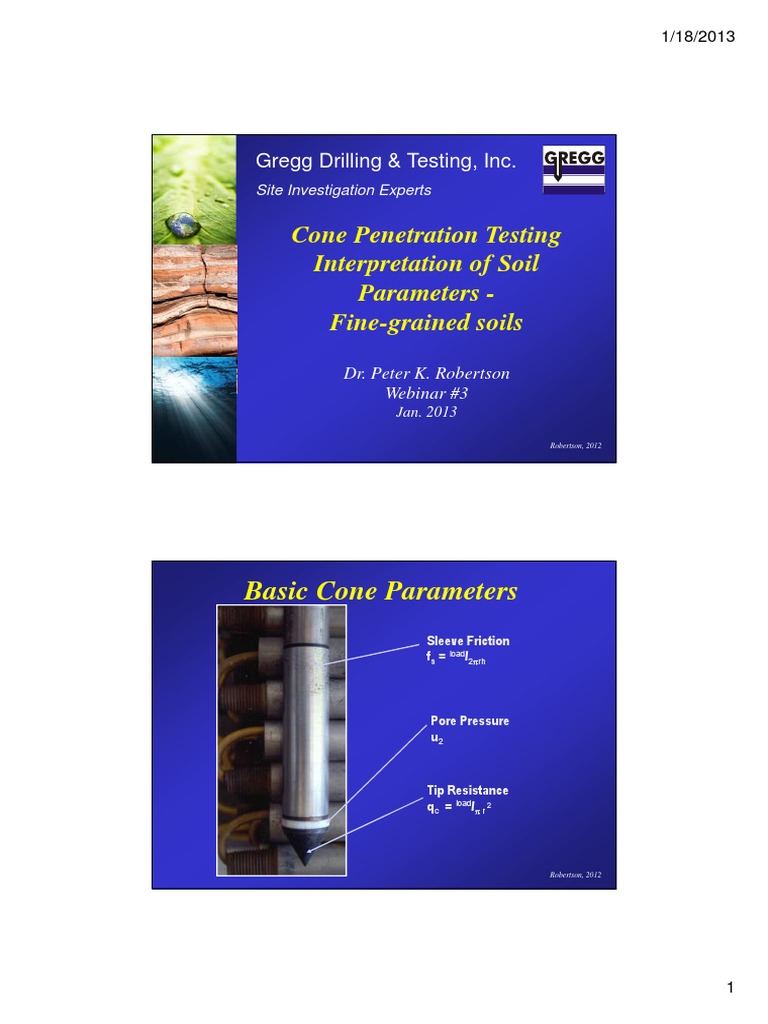 Geotechnical Insights from CPT Webinars | PDF | Soil Mechanics | Soil