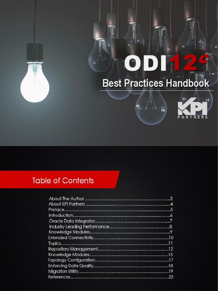 Ebook Odi 12c Best Practices | PDF | Cloud Computing | Big Data