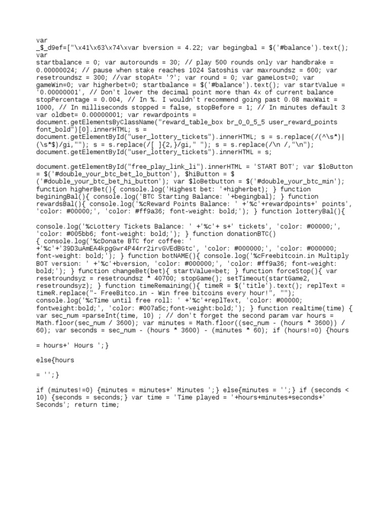 For Real Script-Freebitcoin | PDF | Bitcoin | World Wide Web