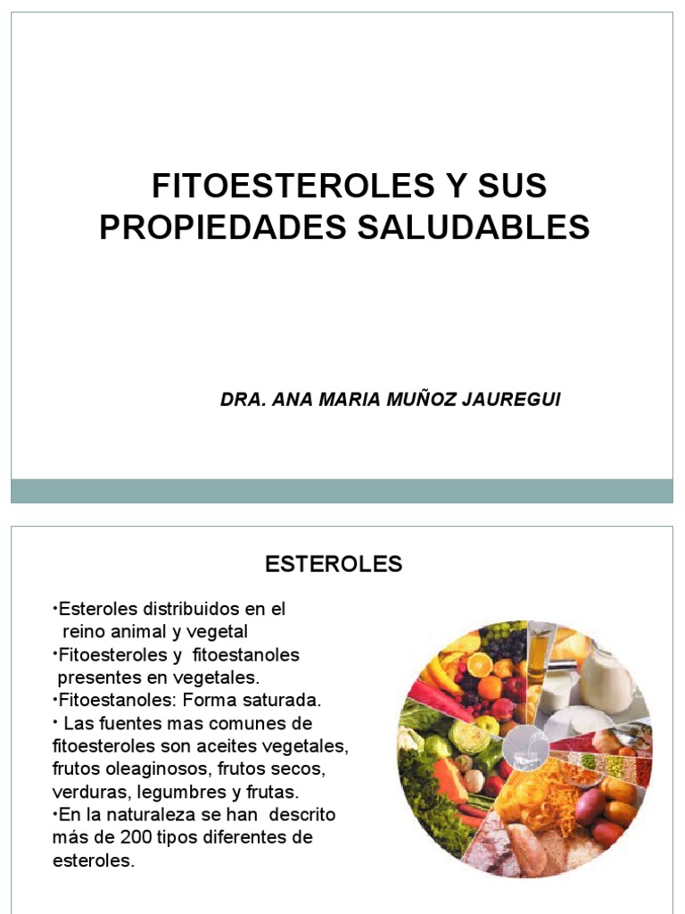 CLASE 7 Fitoesteroles | PDF | Colesterol | Bilis