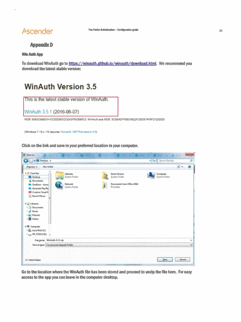 Two Factor Authentication Instructions Desktop Pdf