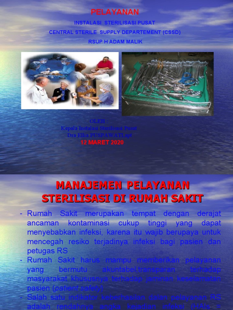 Pelatihan CSSD | PDF