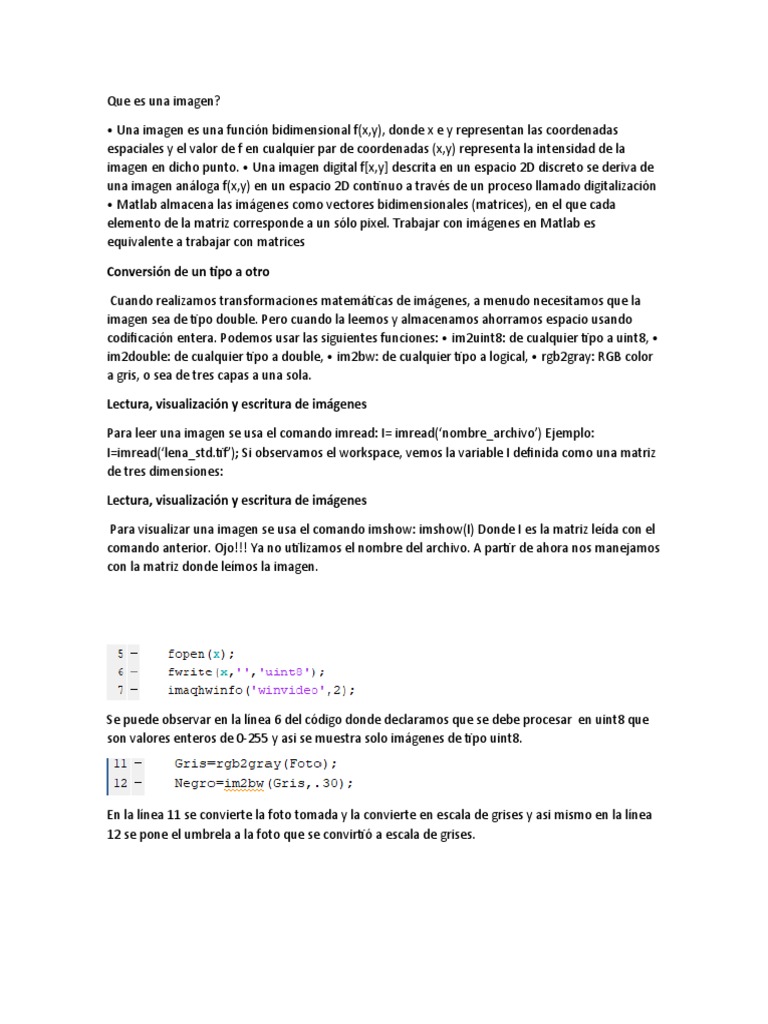 Que Es Una Imagen | PDF