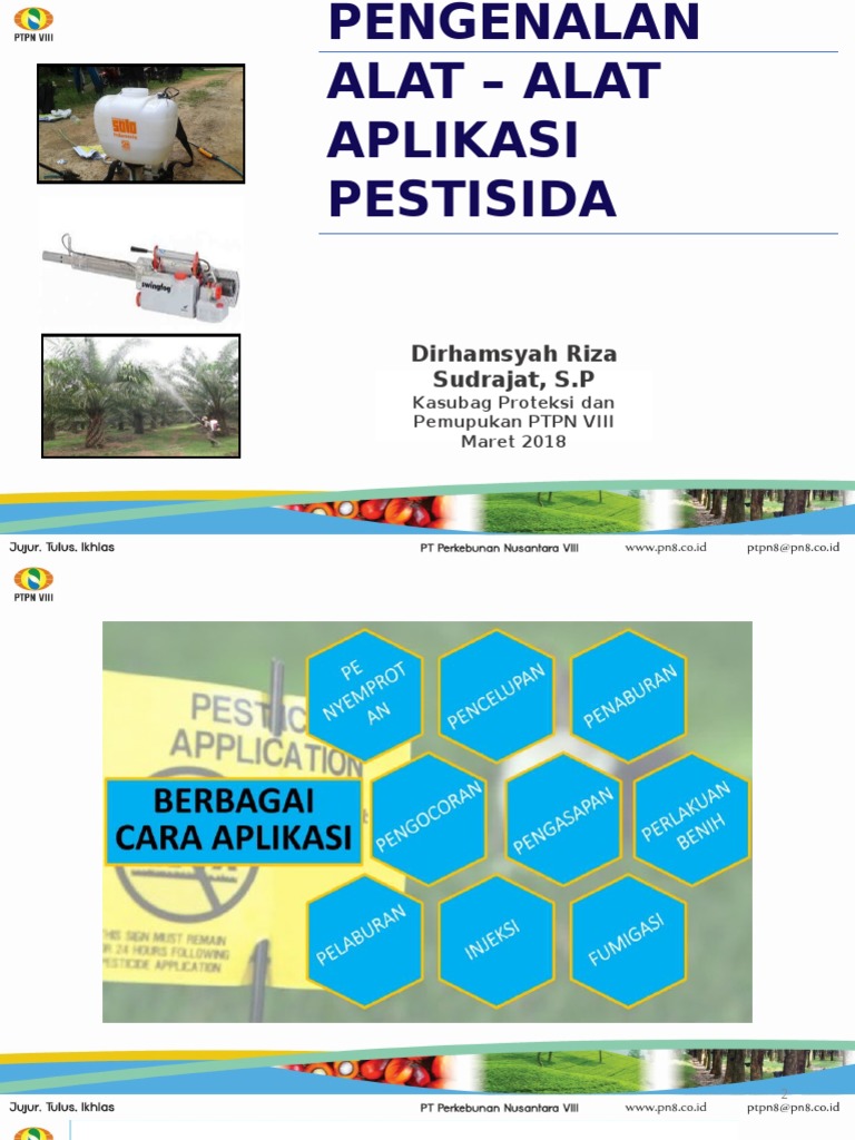 Pengenalan Alat Semprot | PDF